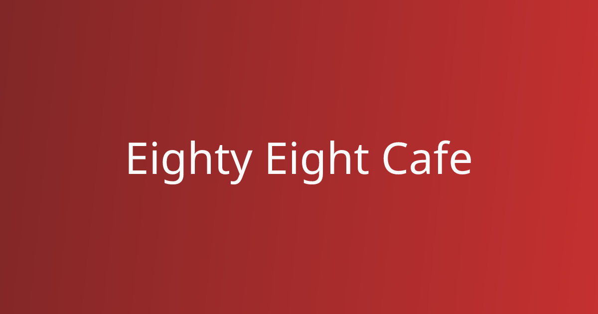 Order Authentic Chinese Online | Eighty Eight Cafe - Pickup or Delivery ...
